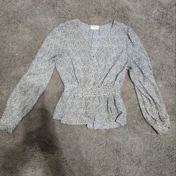 Sienna Sky | Tops | Sienna Sky Animal Print Blouse | Poshmark